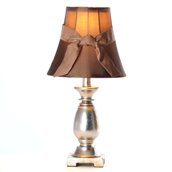 Aged Brass Table Lamp with Bow | Kirklands Home