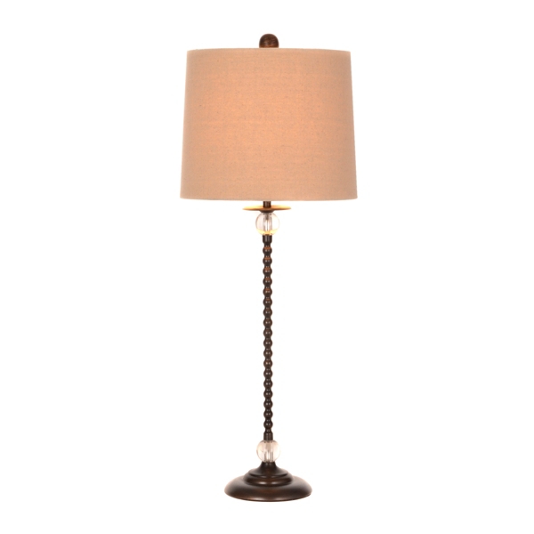 Beaded Bronze Buffet Lamp Kirklands Home