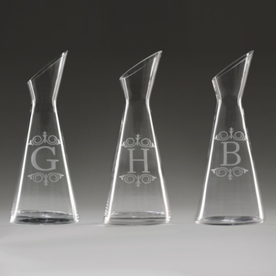 Monogram Glass Carafe at Kirklands Home