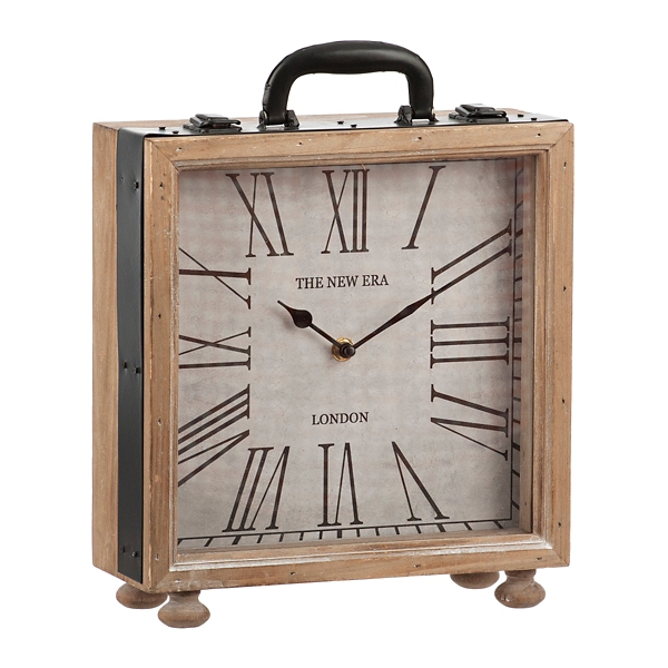 Suitcase Tabletop Clock | Kirklands Home