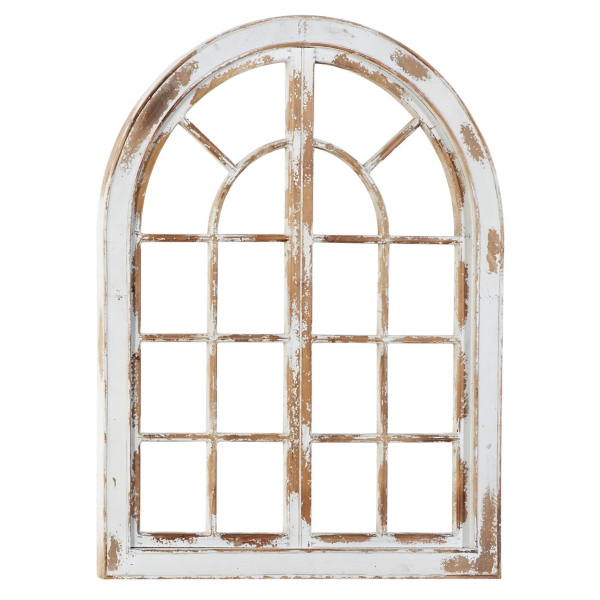 Miller White Wood Arch Rustic Wall Plaque Kirklands Home