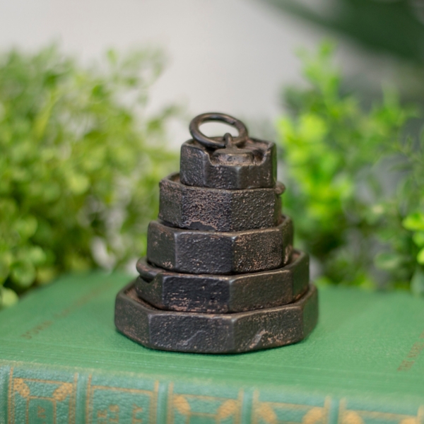 Black Vintage Metal Weights, Set of 3 | Kirklands Home