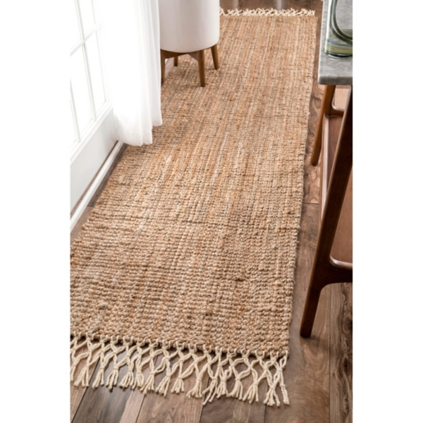 Tan Woven Reese Runner | Kirklands Home