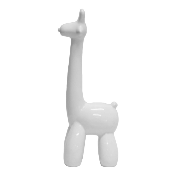 White Giraffe Statue