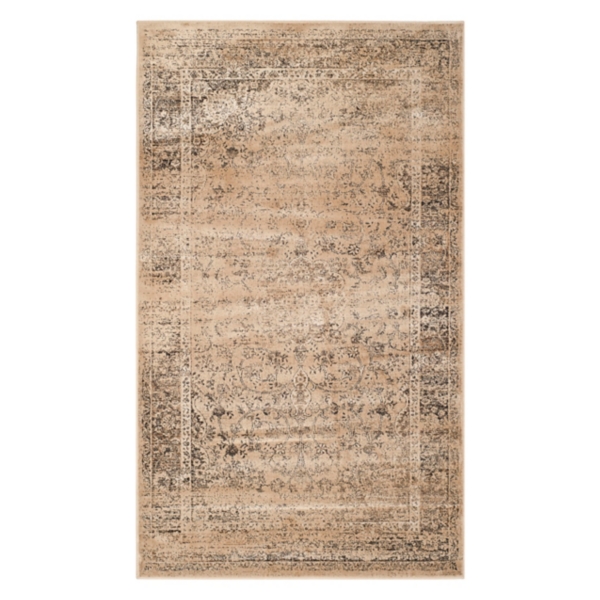 Warm Beige Vinton Traditional Accent Rug, 2x3 | Kirklands Home