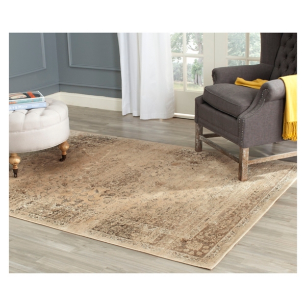 Warm Beige Vinton Traditional Area Rug, 8x11 | Kirklands Home