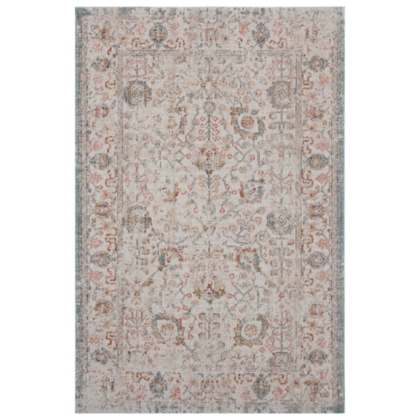Caramel Botanical Indoor/Outdoor Area Rug, 5x7 | Kirklands Home