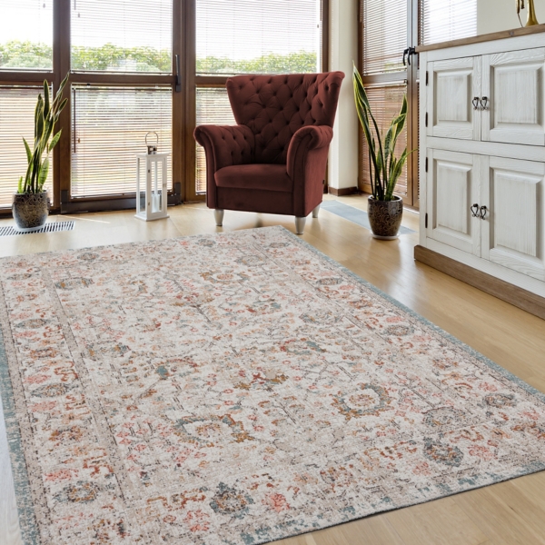 Caramel Botanical Indoor/Outdoor Area Rug, 7x9 | Kirklands Home