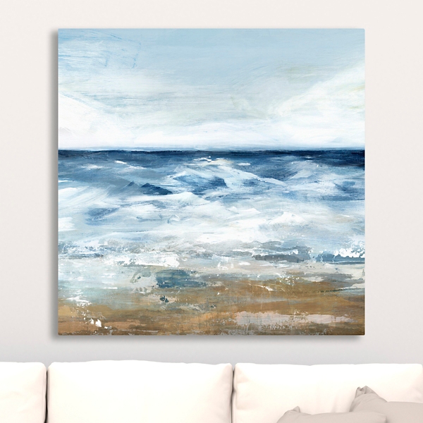 Blue Ocean II Giclee Canvas Art Print | Kirklands Home