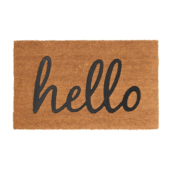 Home & Living Floor & Rugs Rugs Hello Door mat etna.com.pe
