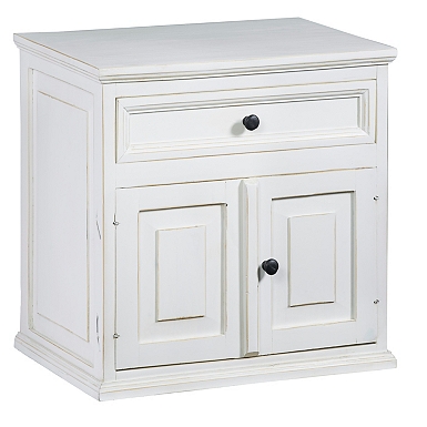 Distressed White Nightstand Kirklands Home