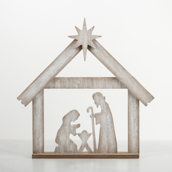 Wood Nativity Sets