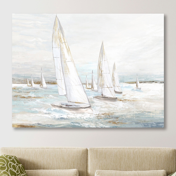 Windswept Sails I Canvas Art Print | Kirklands Home