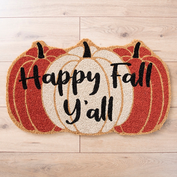 Happy Fall Y'all Doormat Rugs Home & Living etna.com.pe