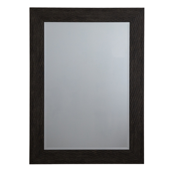 Brown Wood Framed Beveled Edge Wall Mirror | Kirklands Home