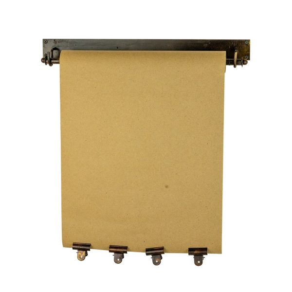 Antique Brass Hanging Note Roll with Clips | Kirklands Home