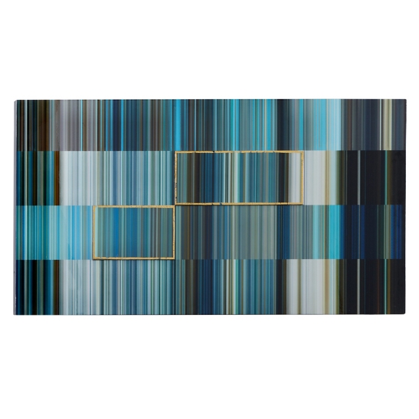 Blue Abstract Wood Wall Plaque Kirklands Home