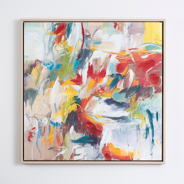 Painting Art & Collectibles Translucent Abstract painting on canvas ...