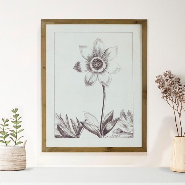 Growing Floral I Framed Art Print | Kirklands Home