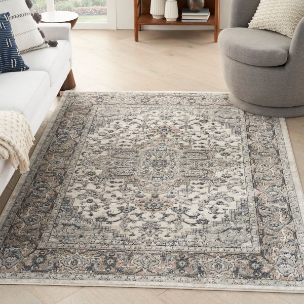 Gray Medallion Area Rugs | Bryont Blog