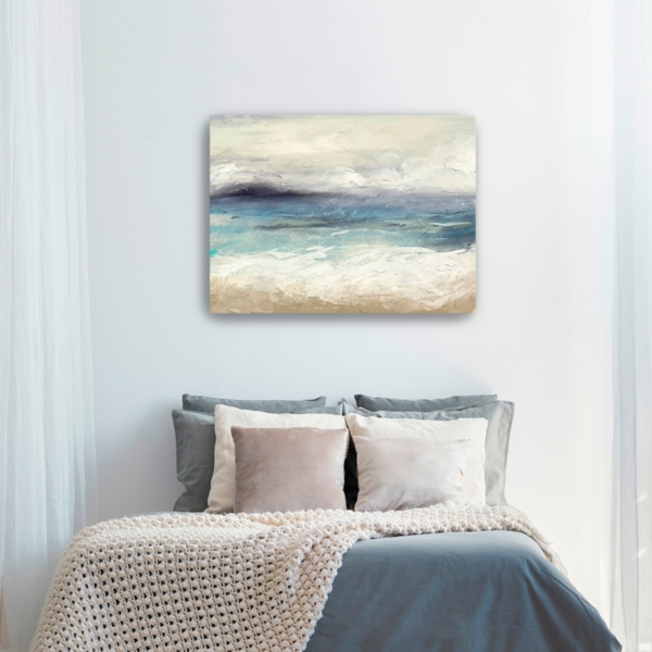 Abstract Seafoam Canvas Wall Art | Kirklands Home