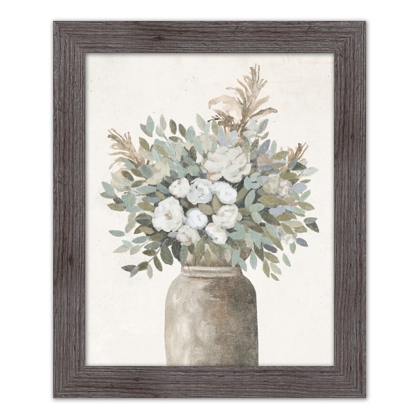 Modern Transitional Flowers Framed Wall Art | Kirklands Home