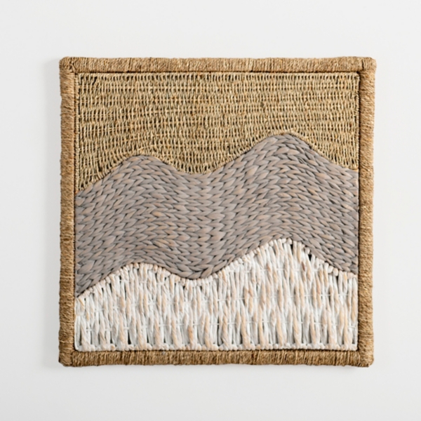 Woven Seagrass Waves Wall Plaque Kirklands Home