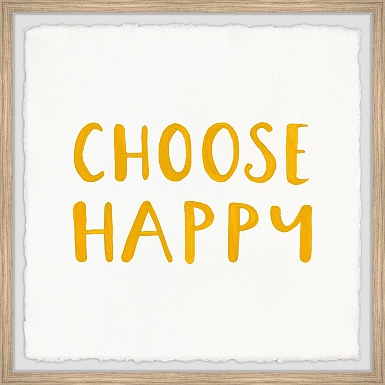 Choose Happy Sign