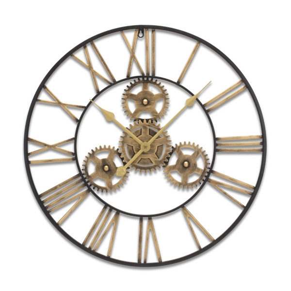Gold Emmanuel Wall Clock | Kirklands Home