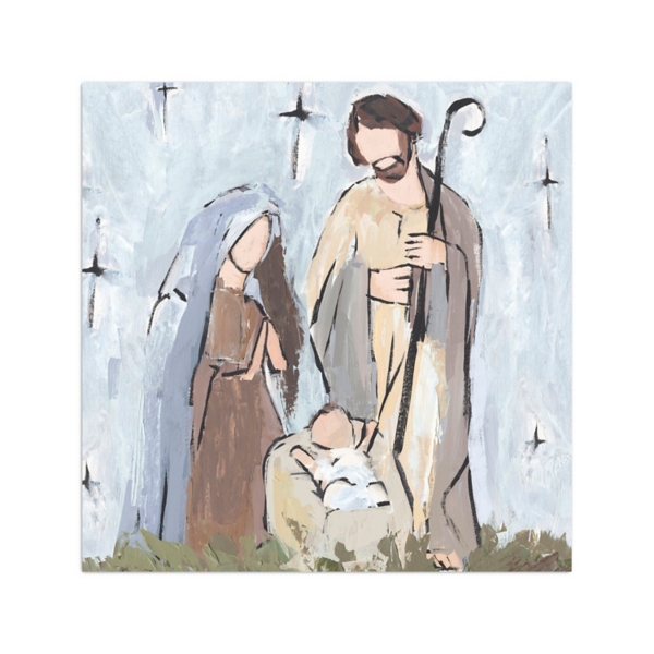 Rustic Nativity Canvas Art Print | Kirklands Home