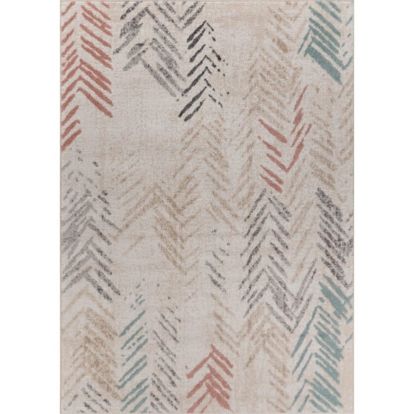 Teal and Pink Arrows Area Rug, 5x7 | Kirklands Home