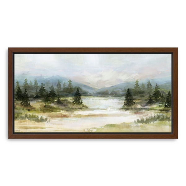River View Framed Canvas Art Print, 22x42 | Kirklands Home