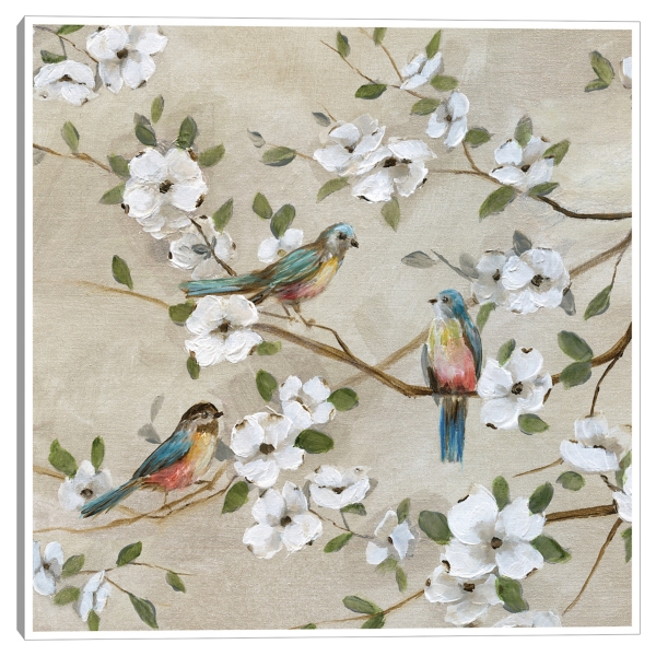 Three's Company Framed Canvas Art Print | Kirklands Home