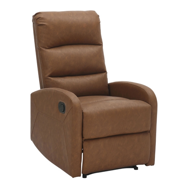 Slim leather recliner chair store