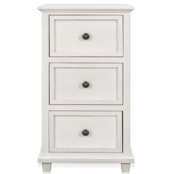 Slim side table white store