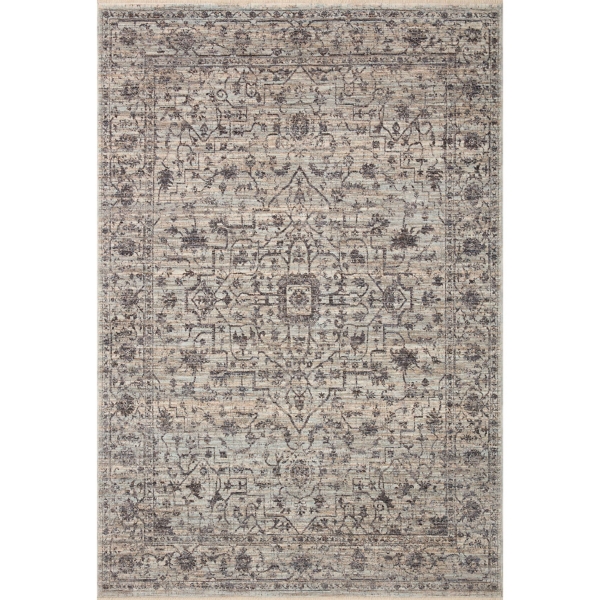 Charcoal Sorrento Medallion Area Rug, 7x10 | Kirklands Home