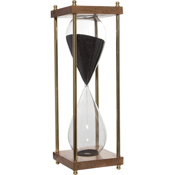 Kirklands Gold and Brown Modern Hourglass at Hamilton Place in ...