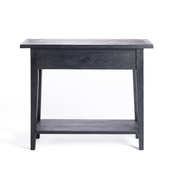 Kirklands Leo Black Wood Console Table at Hamilton Place in Chattanooga, TN