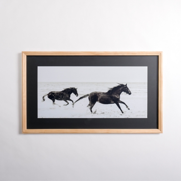 Framed Beach Print Hamilton Place