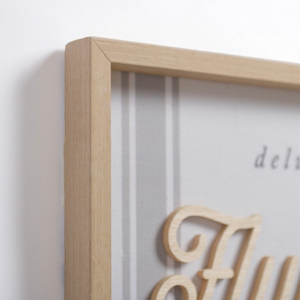 Kirklands Fluff and Fold Wood Wall Plaque | Hamilton Place