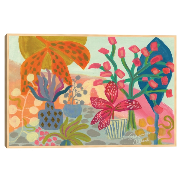 On the Veranda Framed Canvas Art Print | Kirklands Home