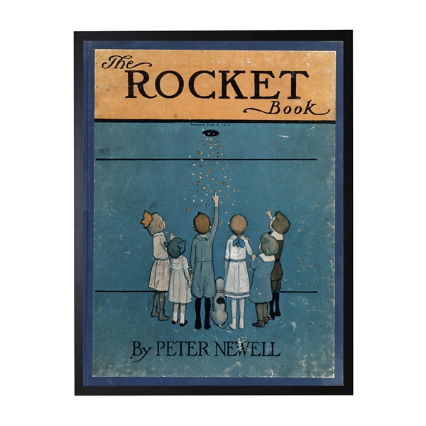Vintage The Rocket Book Cover Framed Wall Art | Kirklands Home