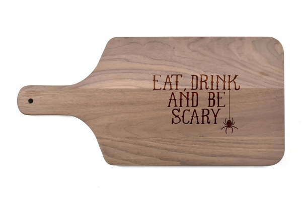 Walnut Be Scary Halloween Cutting Board | Kirklands Home