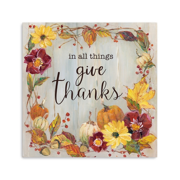 In All Things Fall Canvas Art Print | Kirklands Home