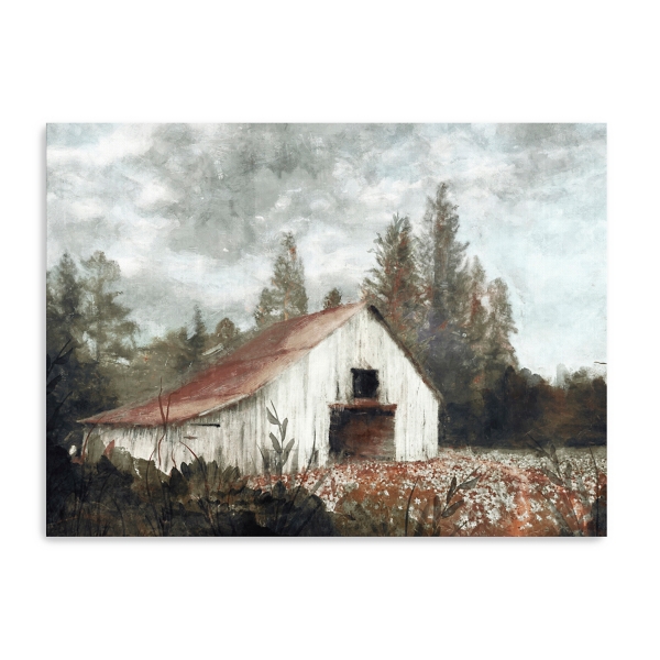 Neutral Barn Canvas Art Print, 24x18 in. | Kirklands Home