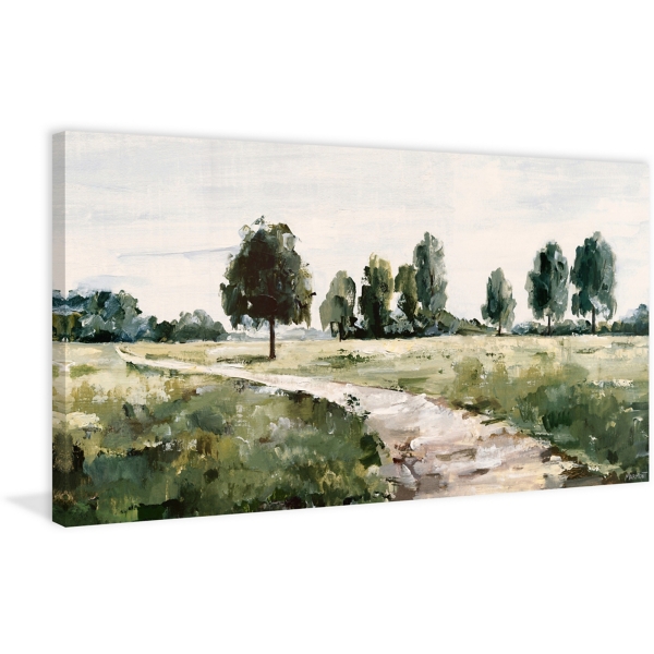 Kirklands Grassy Pathway Canvas Art Print | Hamilton Place