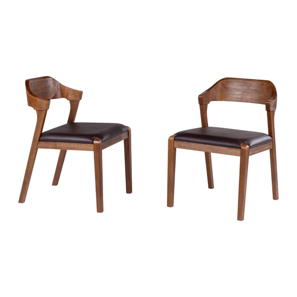 Chestnut Ramus Dining Side Chairs, Set of 2 | Kirklands Home