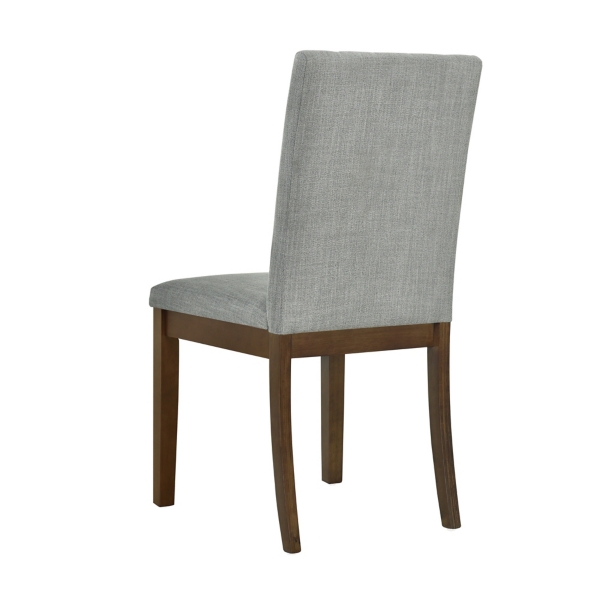 Kirklands Gray Upholstered Dining Chairs, Set of 2 | Hamilton Place