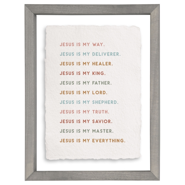 Jesus is My Everything Wall Plaque | Kirklands Home