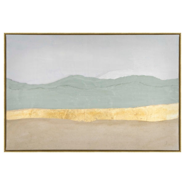 Layers Framed Canvas Art Print | Kirklands Home